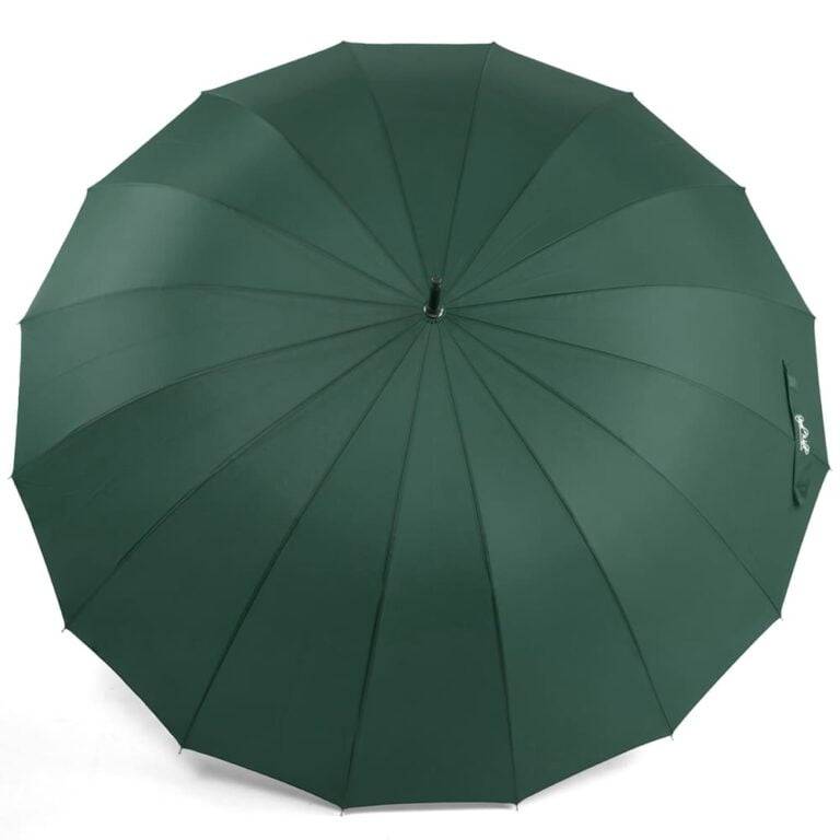 Large Umbrella with Wood Handle 54" Walking Stick Royal Walk