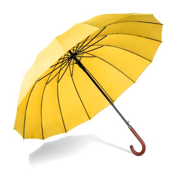 ☔ Luxurious Large Umbrella - Wood Handle 137cm Royal Walk